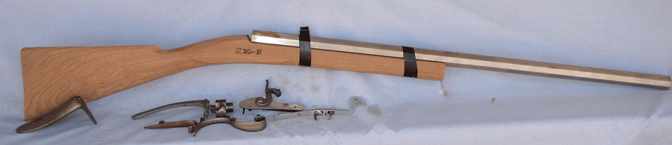 DexSptgRIfleFullRightKit – White Muzzle Loading