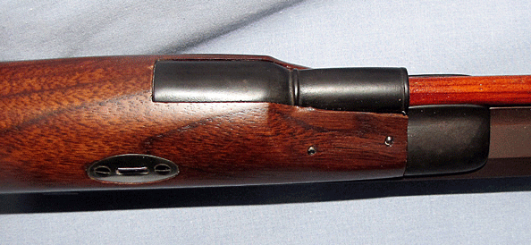 Gemmer40-65CloseRearThimble – White Muzzle Loading