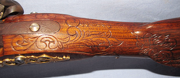 Jaeger579PoserCloseTopObliq – White Muzzle Loading